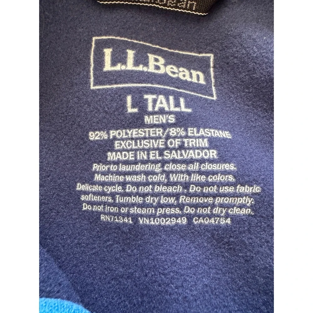 L.L. Bean | Jackets & Coats | Ll Bean Mens Softshell Vest Navy Blue ...